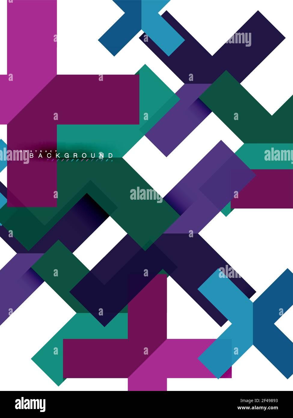 Multicolored abstract geometric shapes, geometry background for web ...
