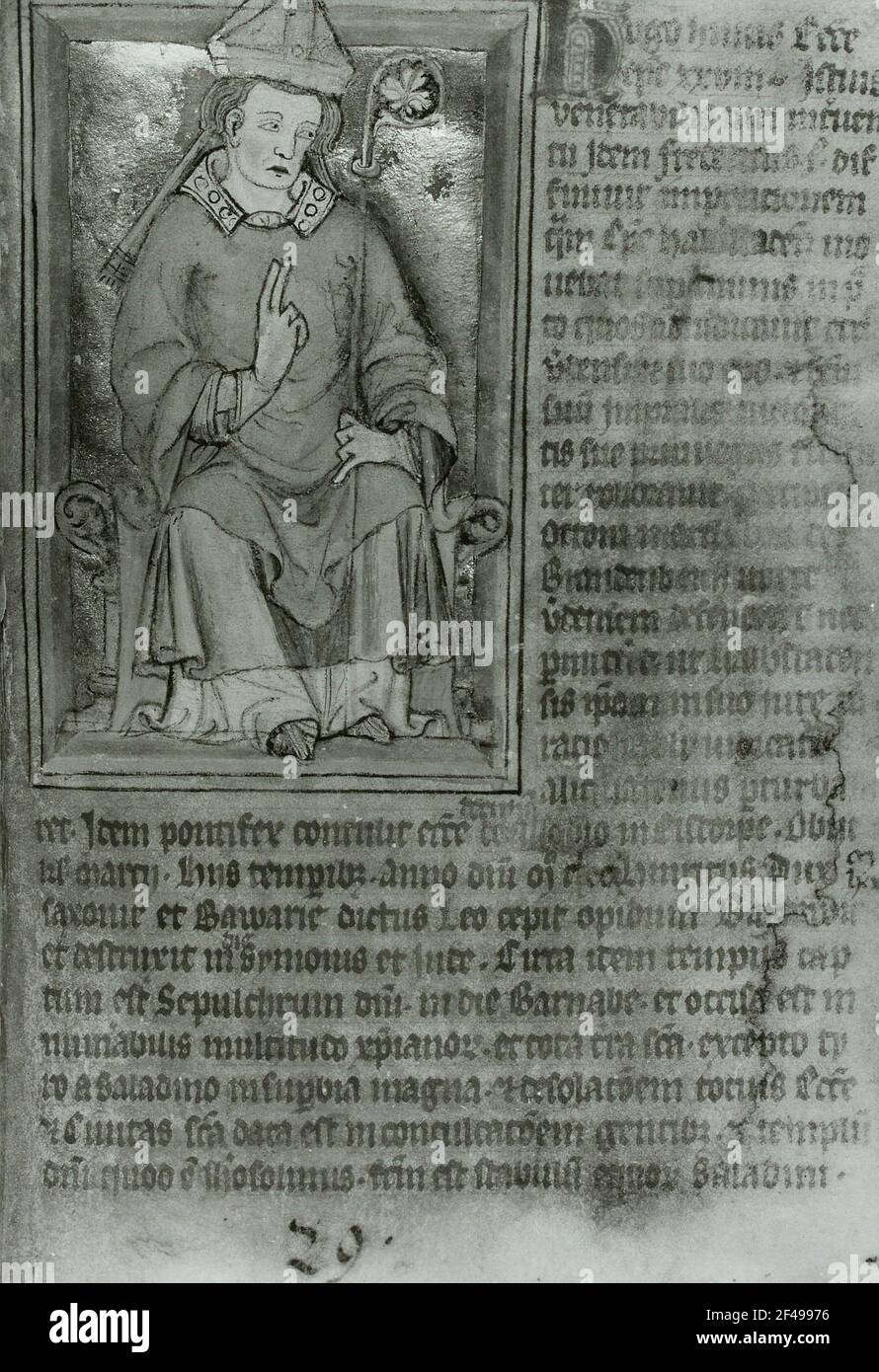 Hugo, Bishop of Verden Stock Photo - Alamy