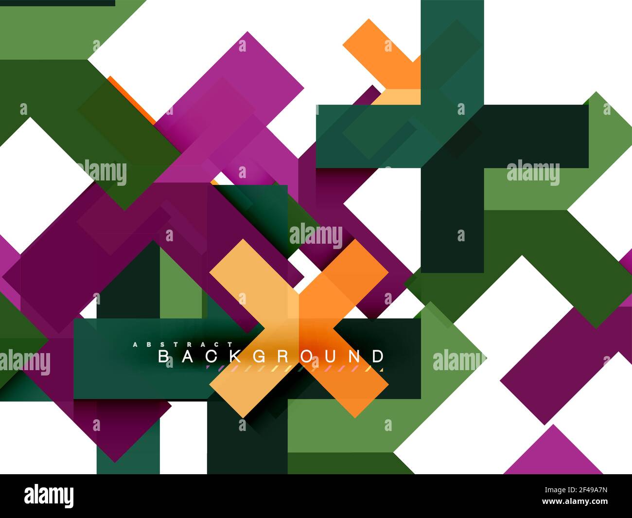 Multicolored abstract geometric shapes, geometry background for web ...