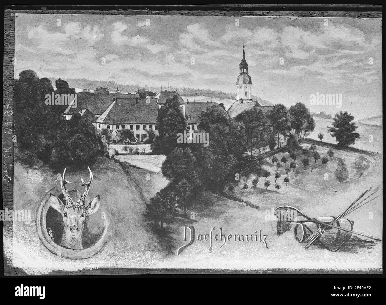 Village of Chemnitz. Location Stock Photo - Alamy