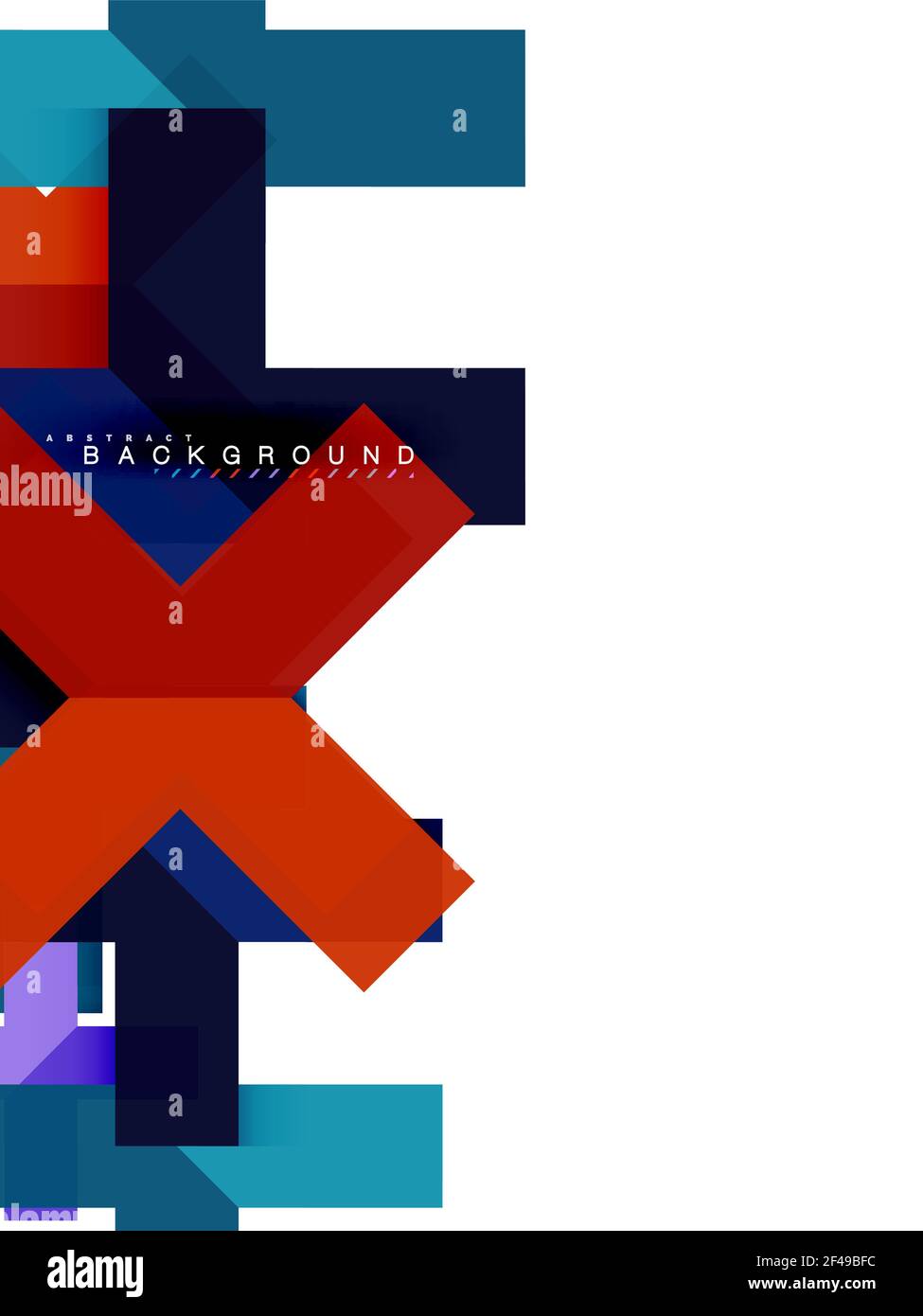 Multicolored abstract geometric shapes, geometry background for web ...