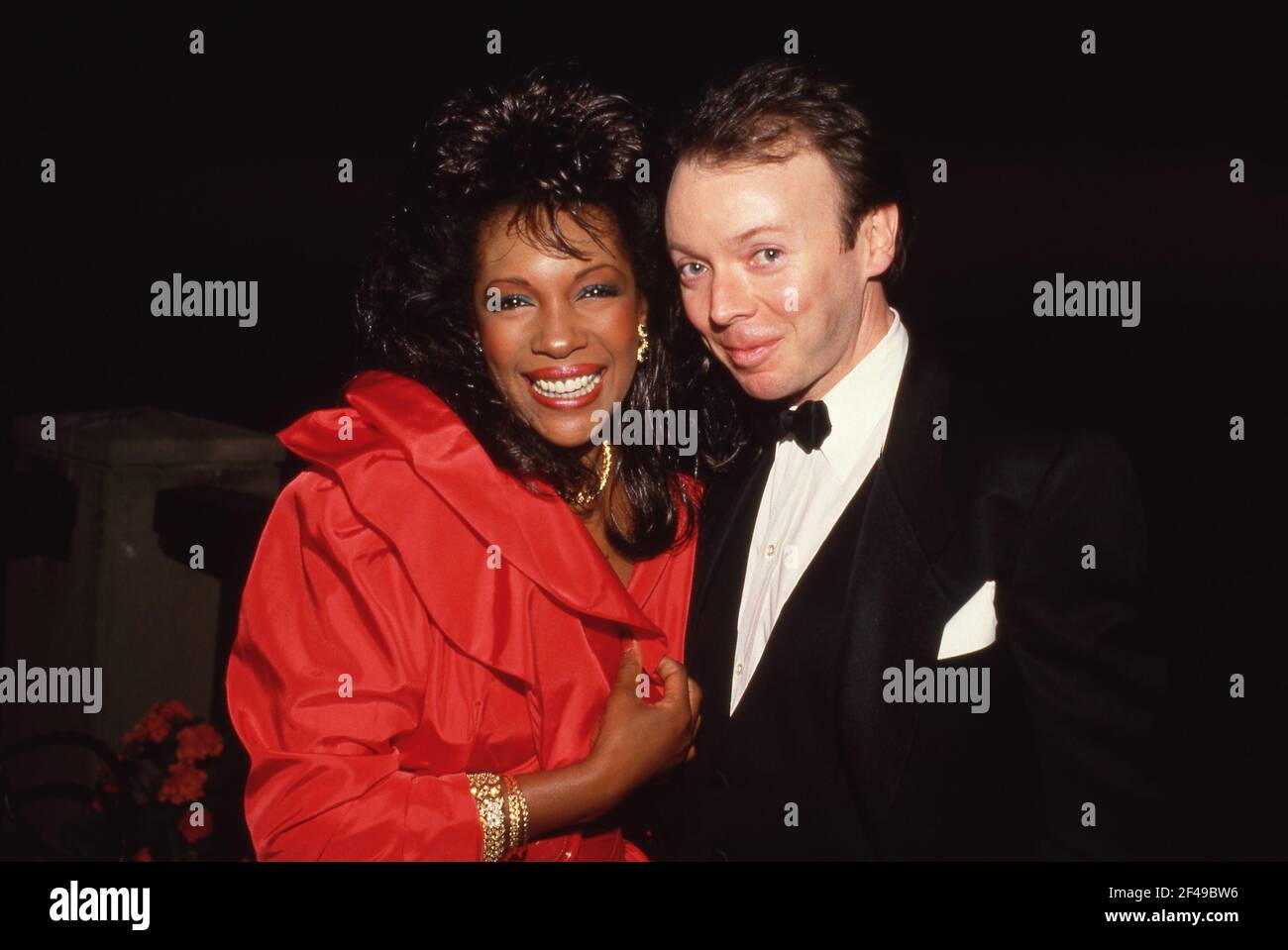 Mary Wilson and Bud Cort 1988 Credit: Ralph Dominguez/MediaPunch Stock ...