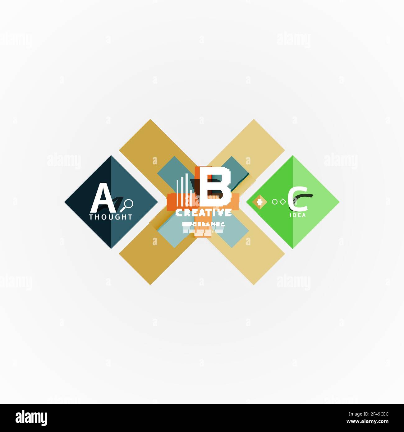 Paper option steps diagram infographic layout. Paper option steps ...