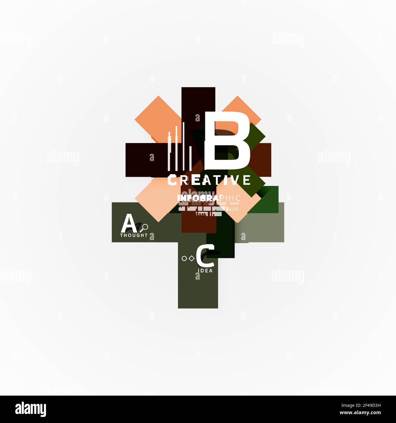 Paper option steps diagram infographic layout. Paper option steps ...