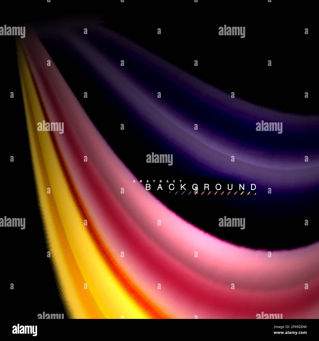 Fluid mixing colors vector wave abstract background design. Colorful ...