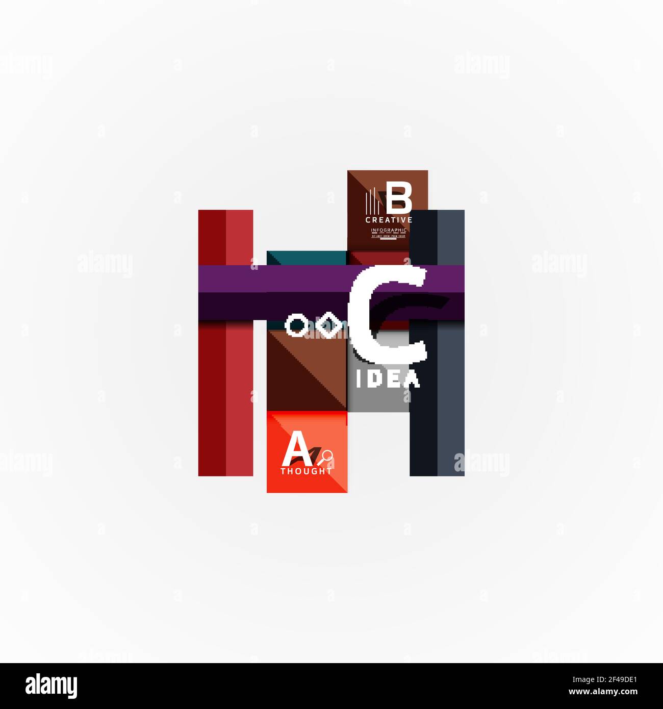 Paper option steps diagram infographic layout. Paper option steps ...