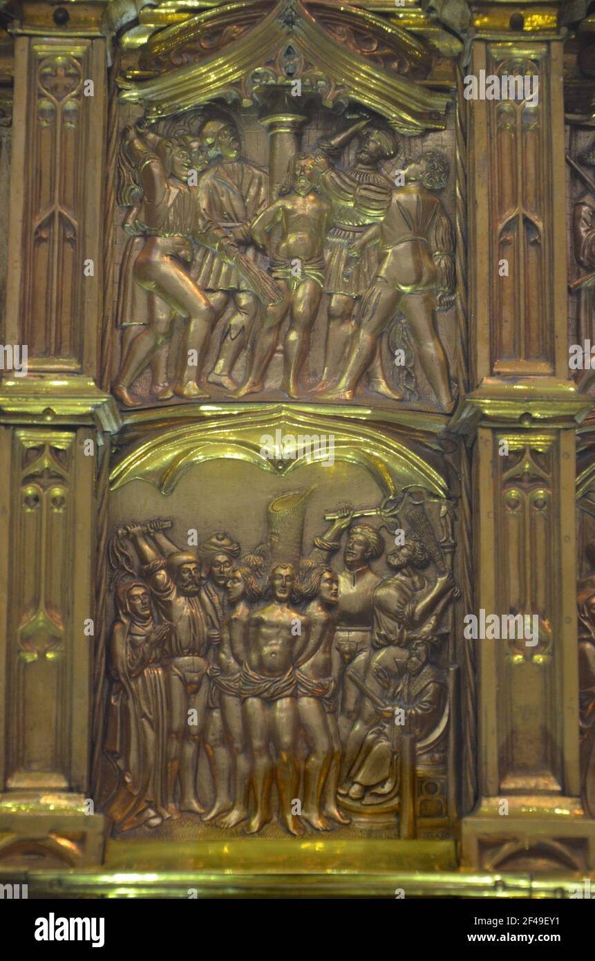 Cologne, Germany - St Andreas romanesque basilica Stock Photo - Alamy