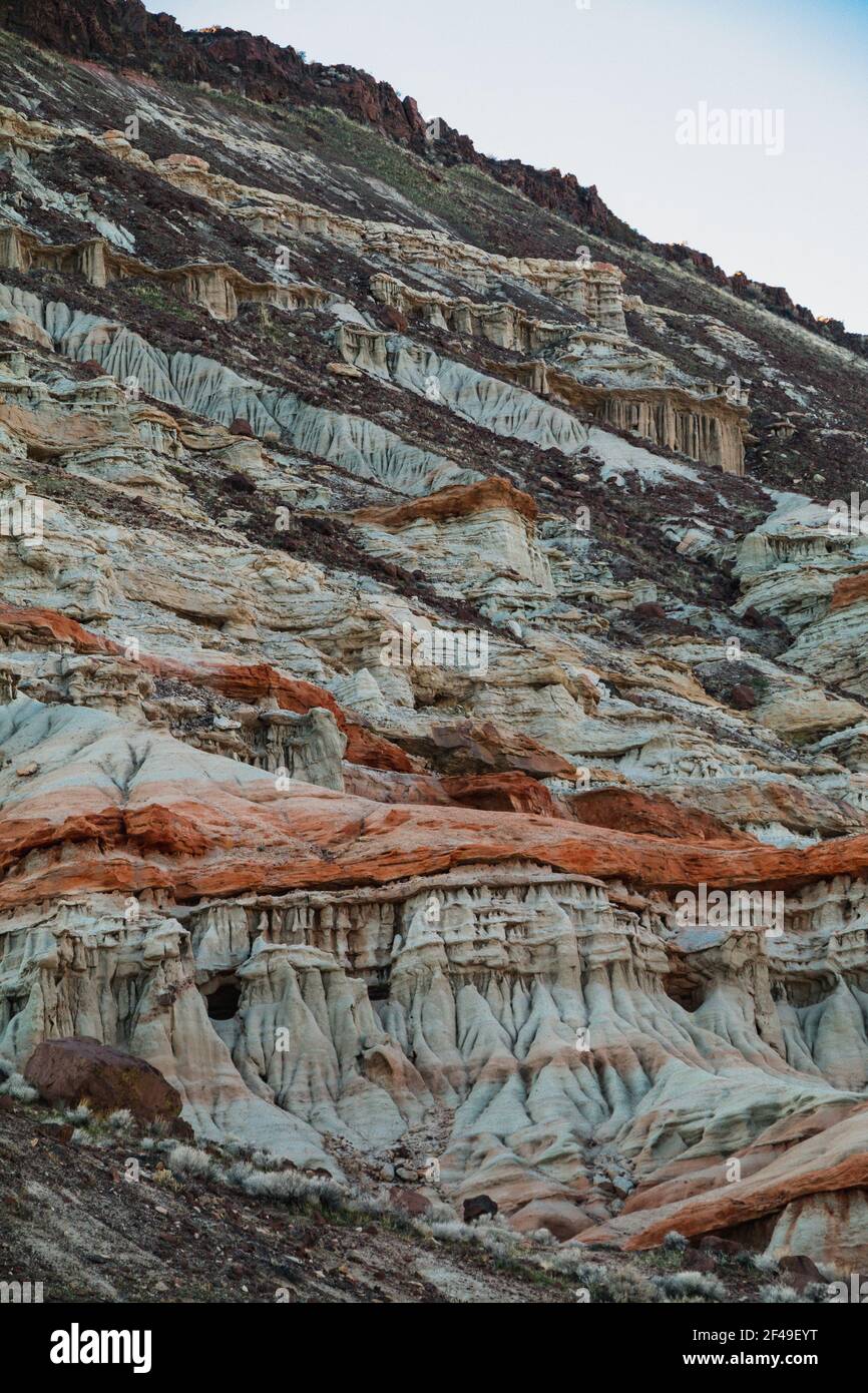 Red rock formations in Red Rock Canyon, CA Stock Photo - Alamy