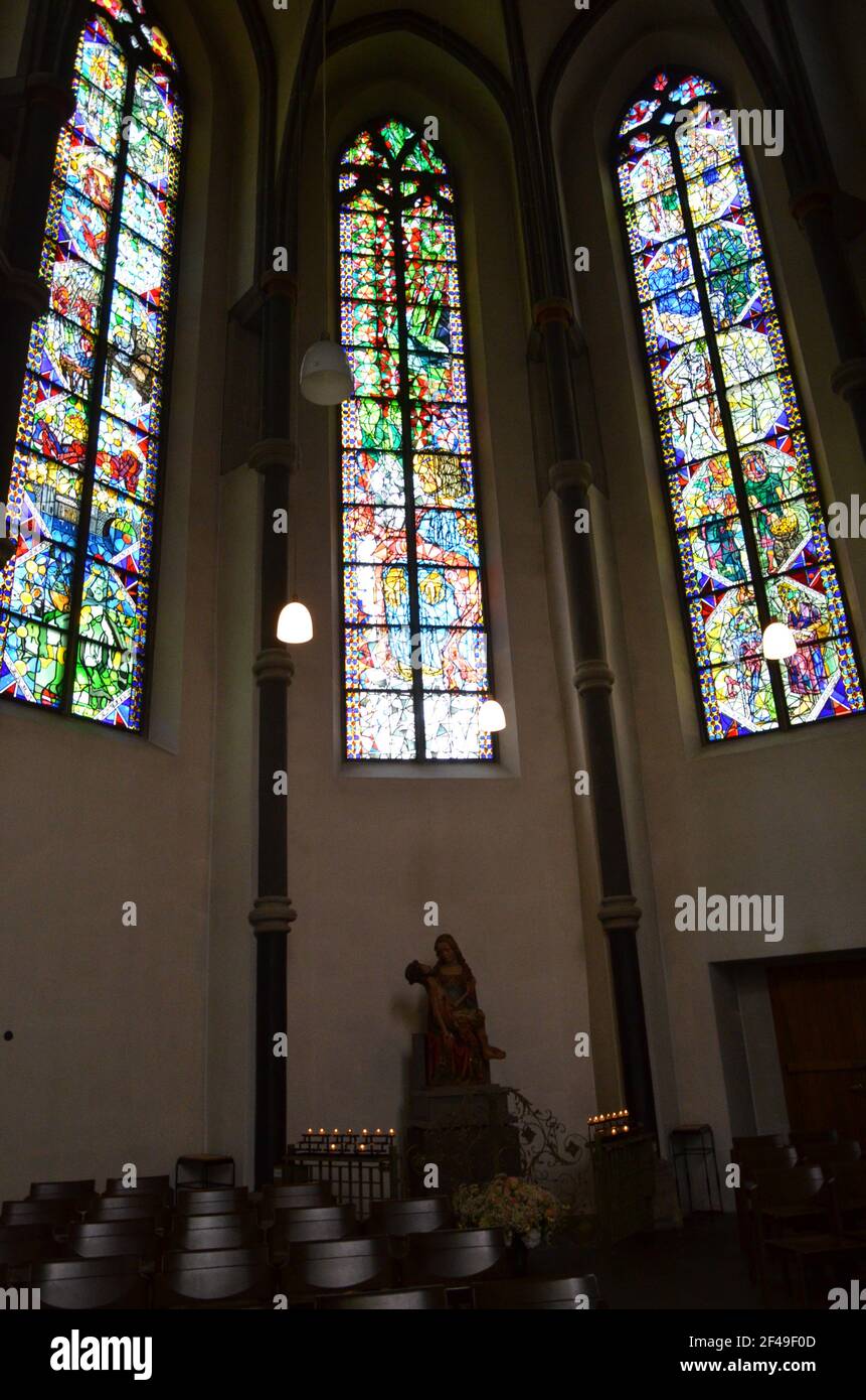 Cologne, Germany - St Andreas romanesque basilica Stock Photo - Alamy