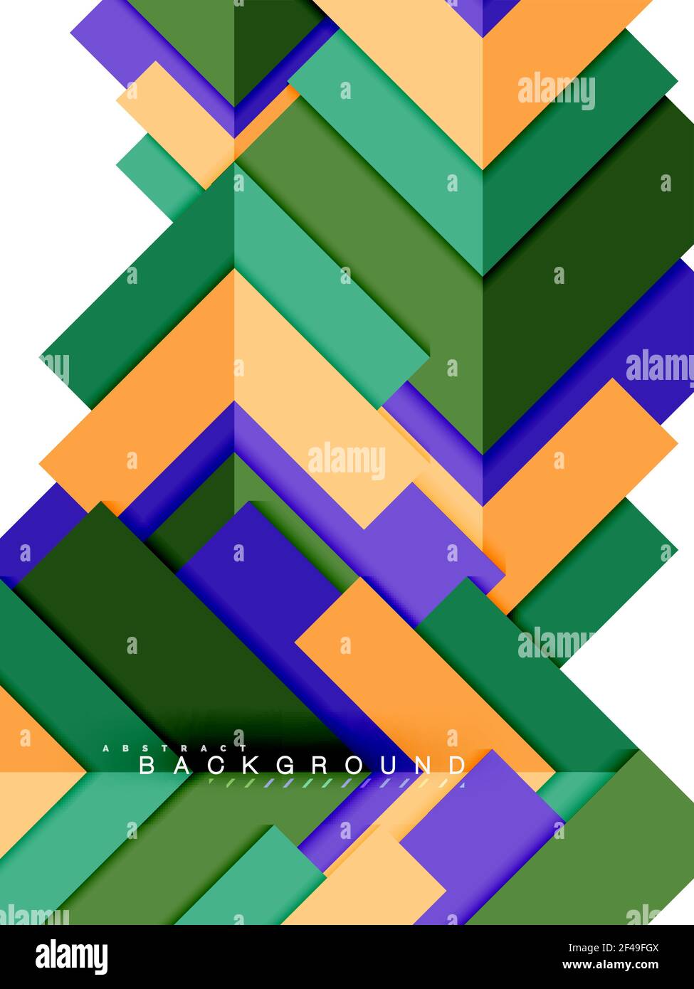 Multicolored abstract geometric shapes, geometry background for web ...