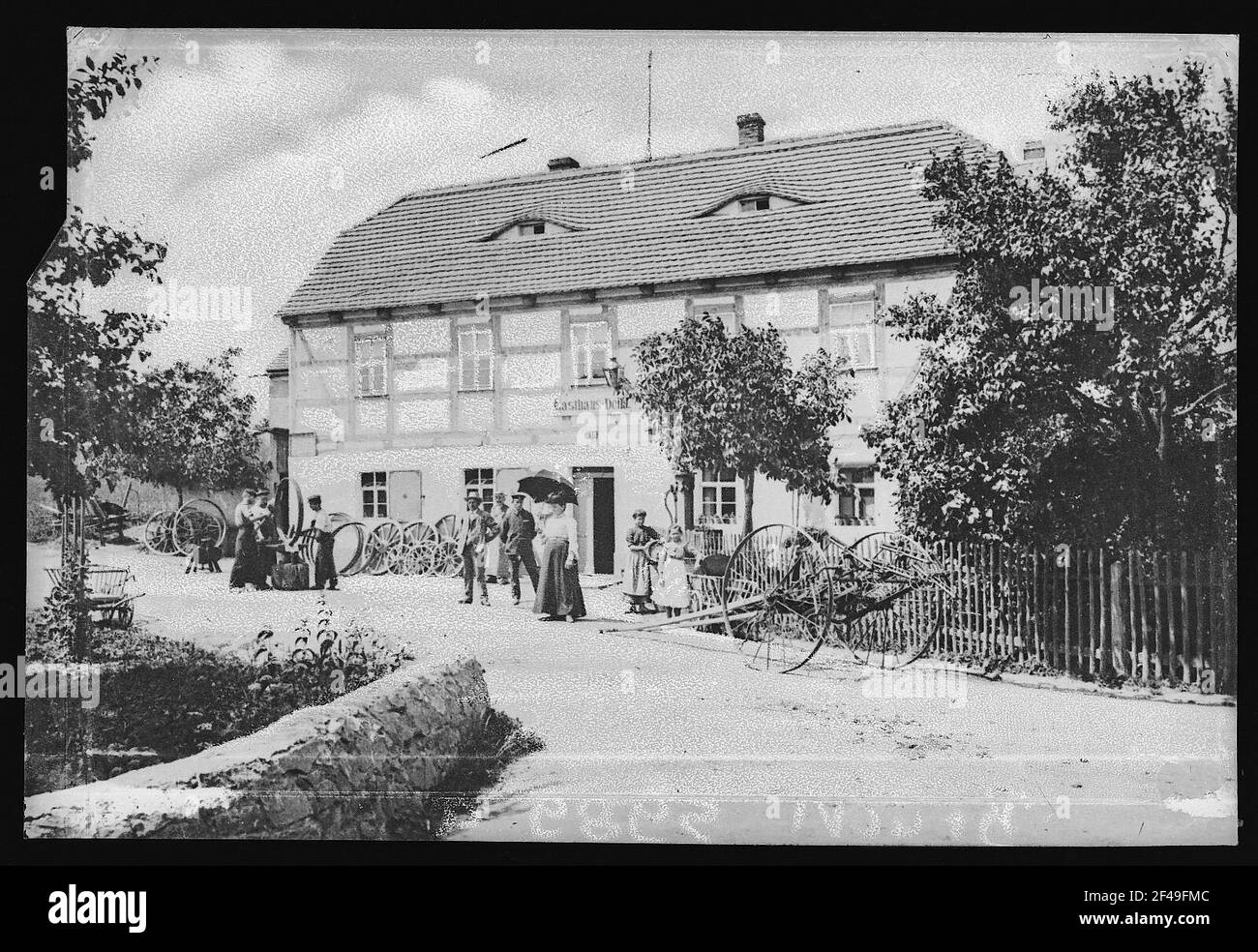 DEYLA. Knights and Gasthof Stock Photo - Alamy