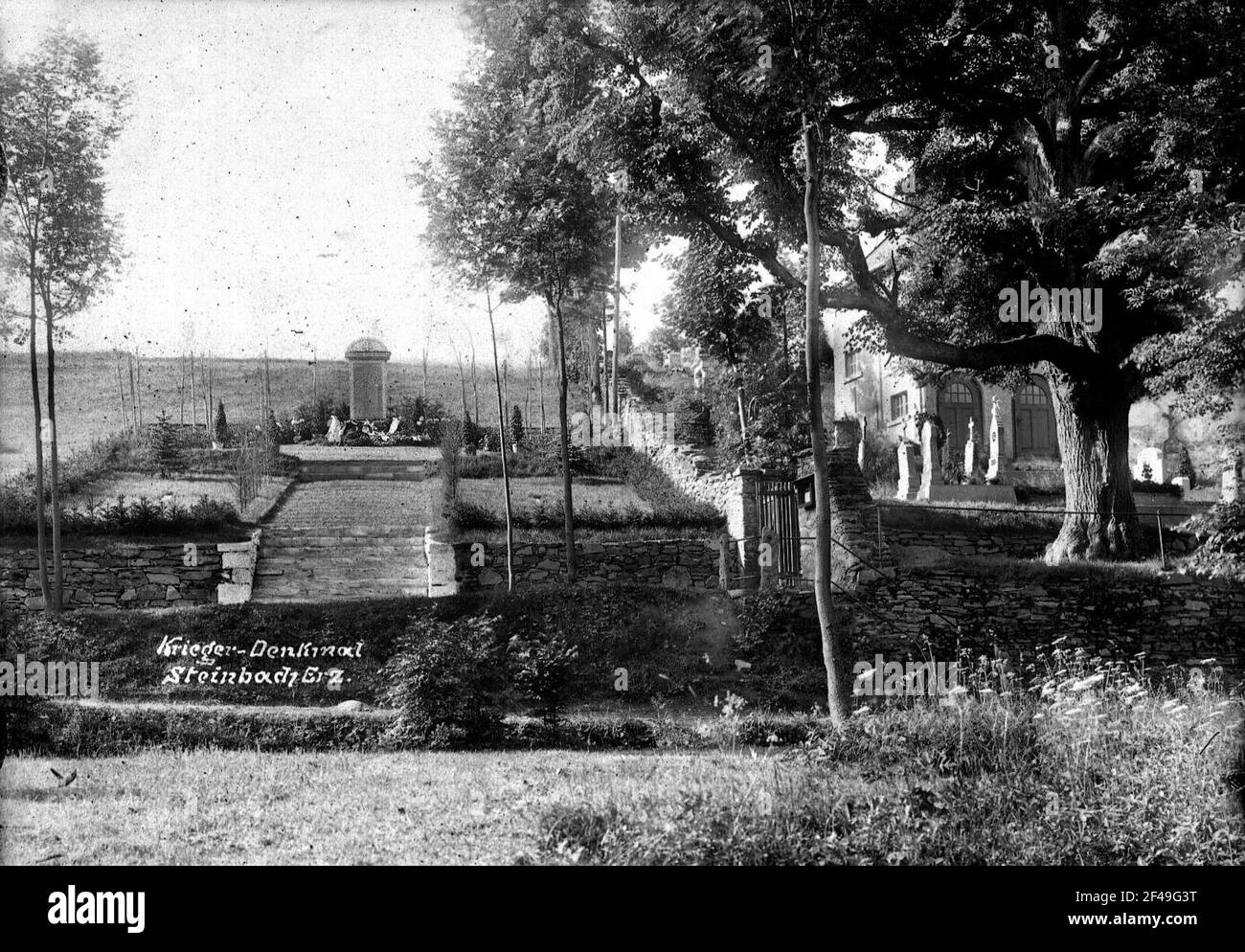 Warrior monument 1914-1918 in Steinbach Stock Photo - Alamy