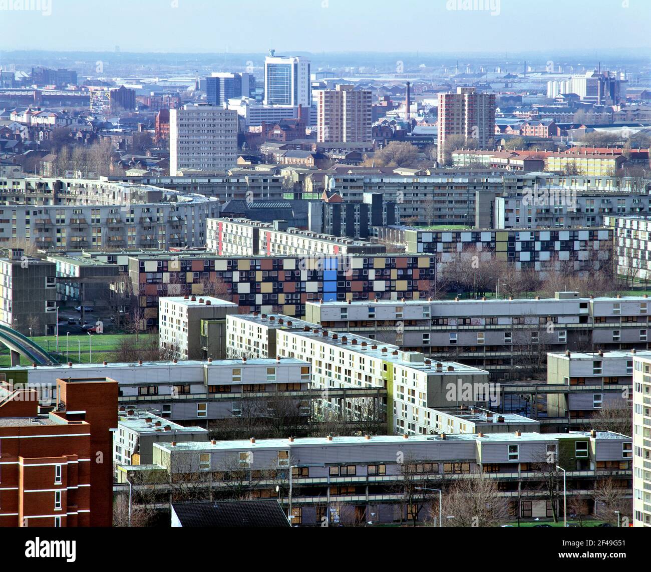 Manchester sky 1970s hi-res stock photography and images - Alamy