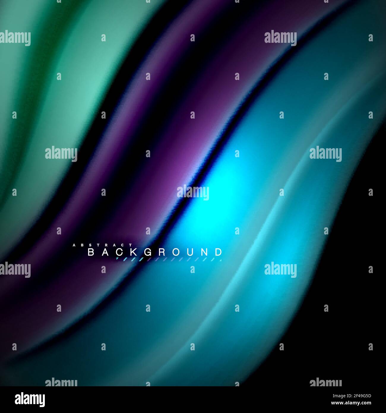 Fluid mixing colors vector wave abstract background design. Colorful ...