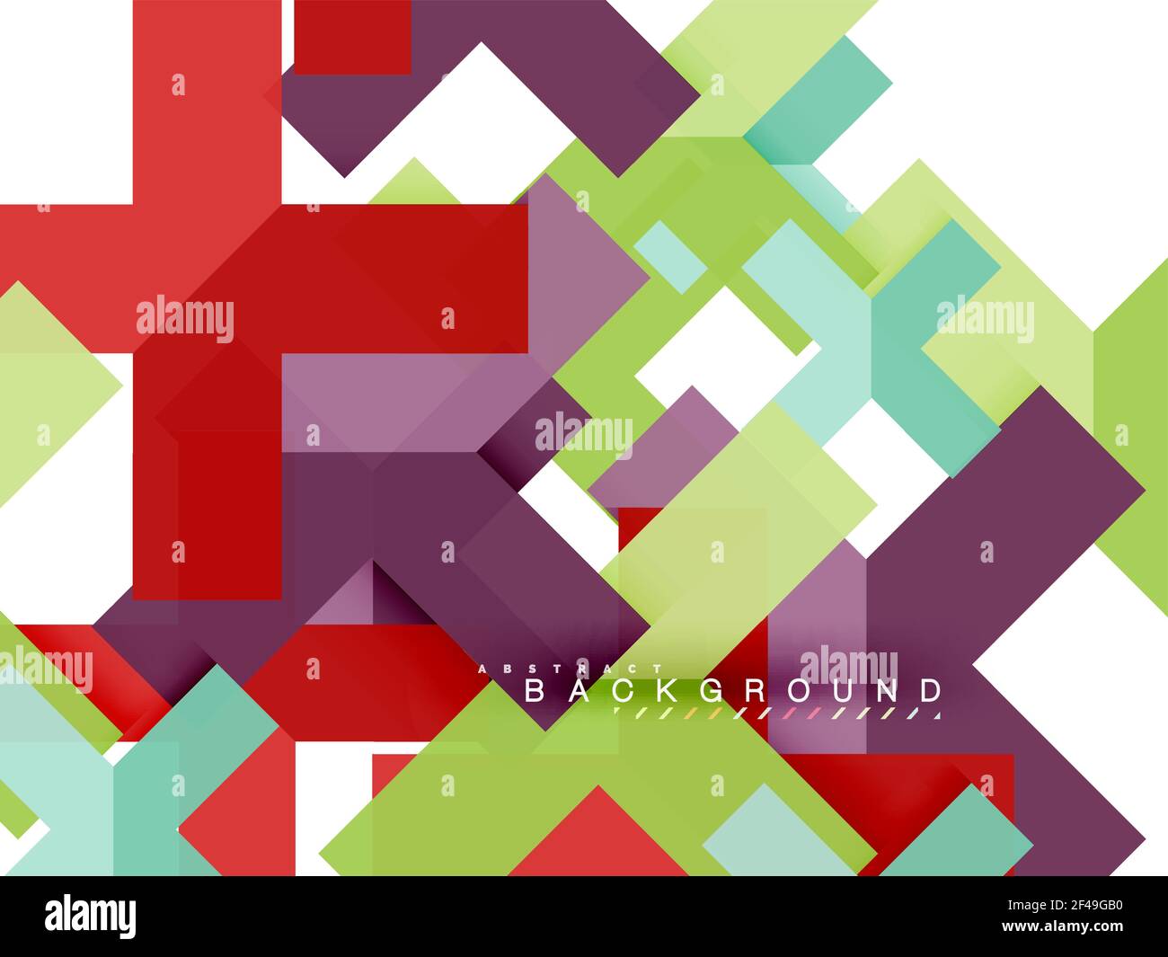 Multicolored abstract geometric shapes, geometry background for web ...