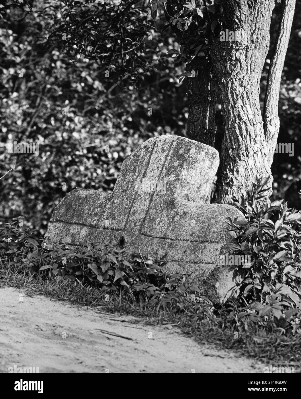 Ancient stone carved architecture Black and White Stock Photos & Images ...