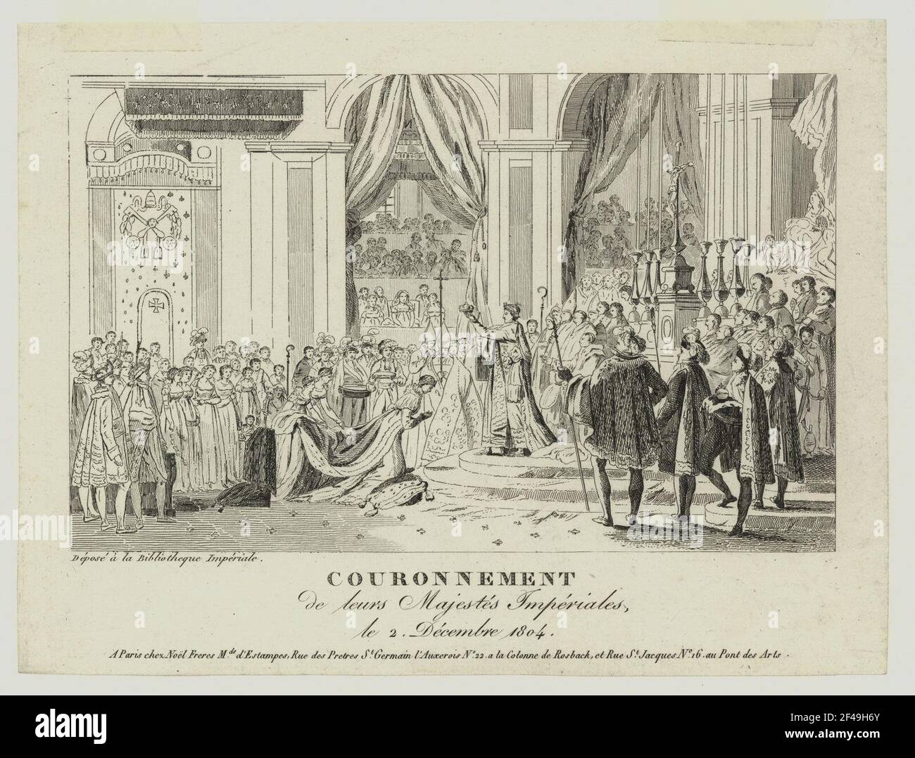 Crowning napoleon hi-res stock photography and images - Alamy