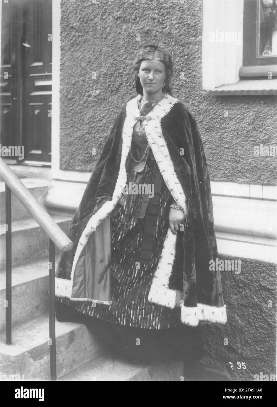 Icelandic woman in traditional costume hi-res stock photography and ...