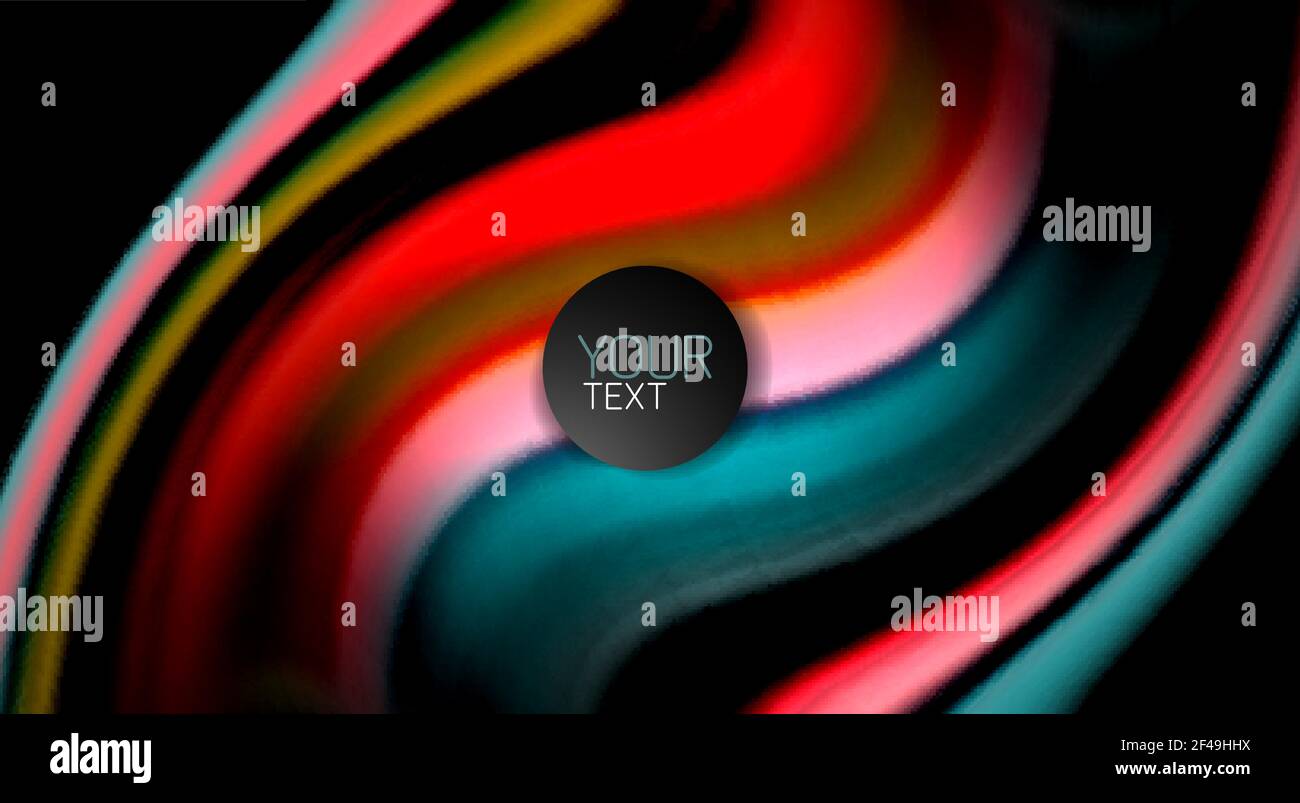 Blur color wave lines abstract background. Blur color wave lines ...