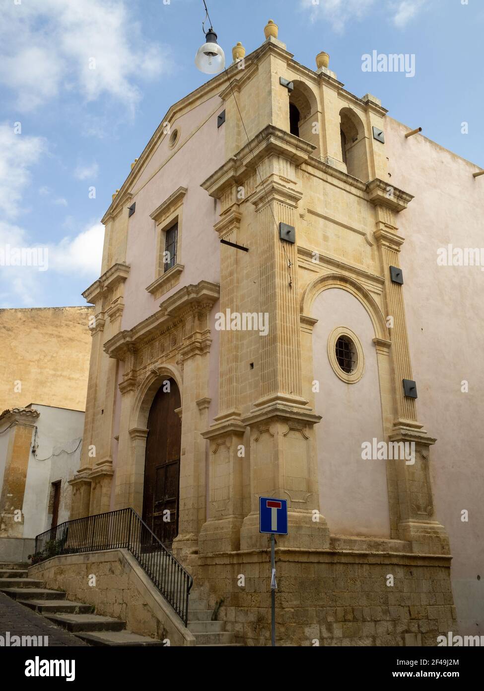 Saint Catherine Church, Noto Stock Photo - Alamy