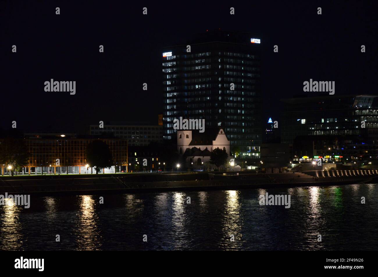 view of Cologne, old and modern architecture Stock Photo - Alamy