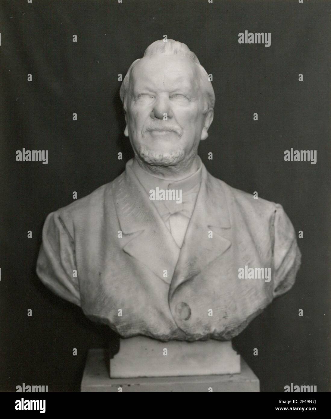 Bust of the Zoologian Rudolf Leuckart Stock Photo - Alamy
