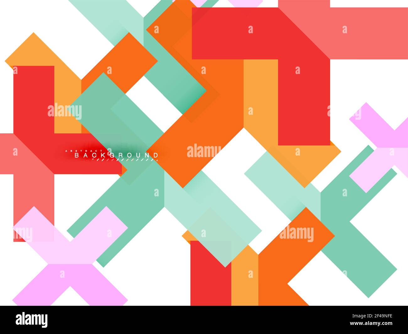 Multicolored abstract geometric shapes, geometry background for web ...