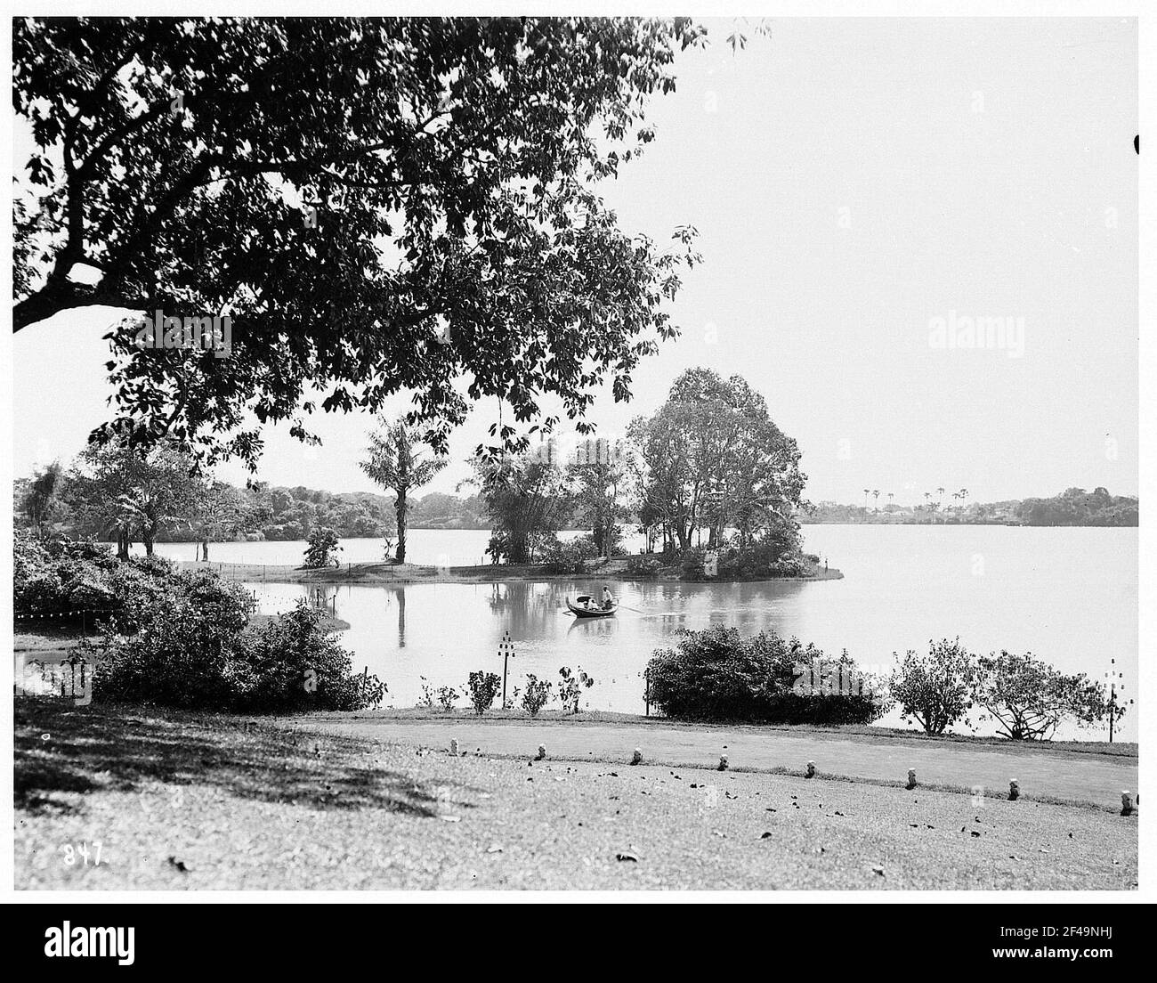 View with a lake Cut Out Stock Images & Pictures - Alamy