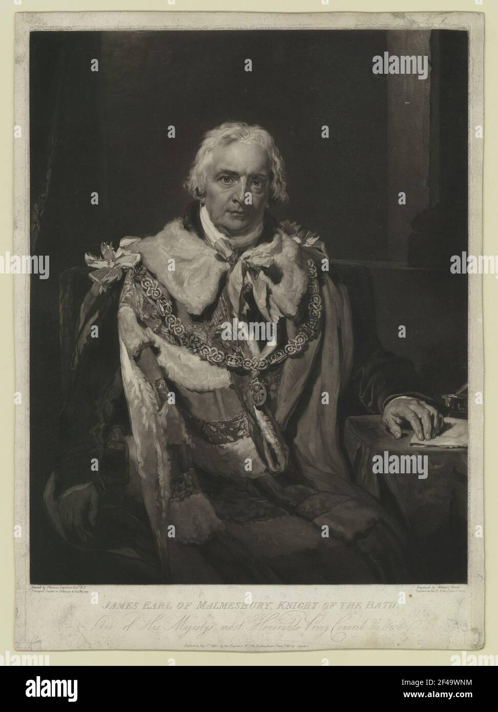 Portrait of James Harris Stock Photo - Alamy