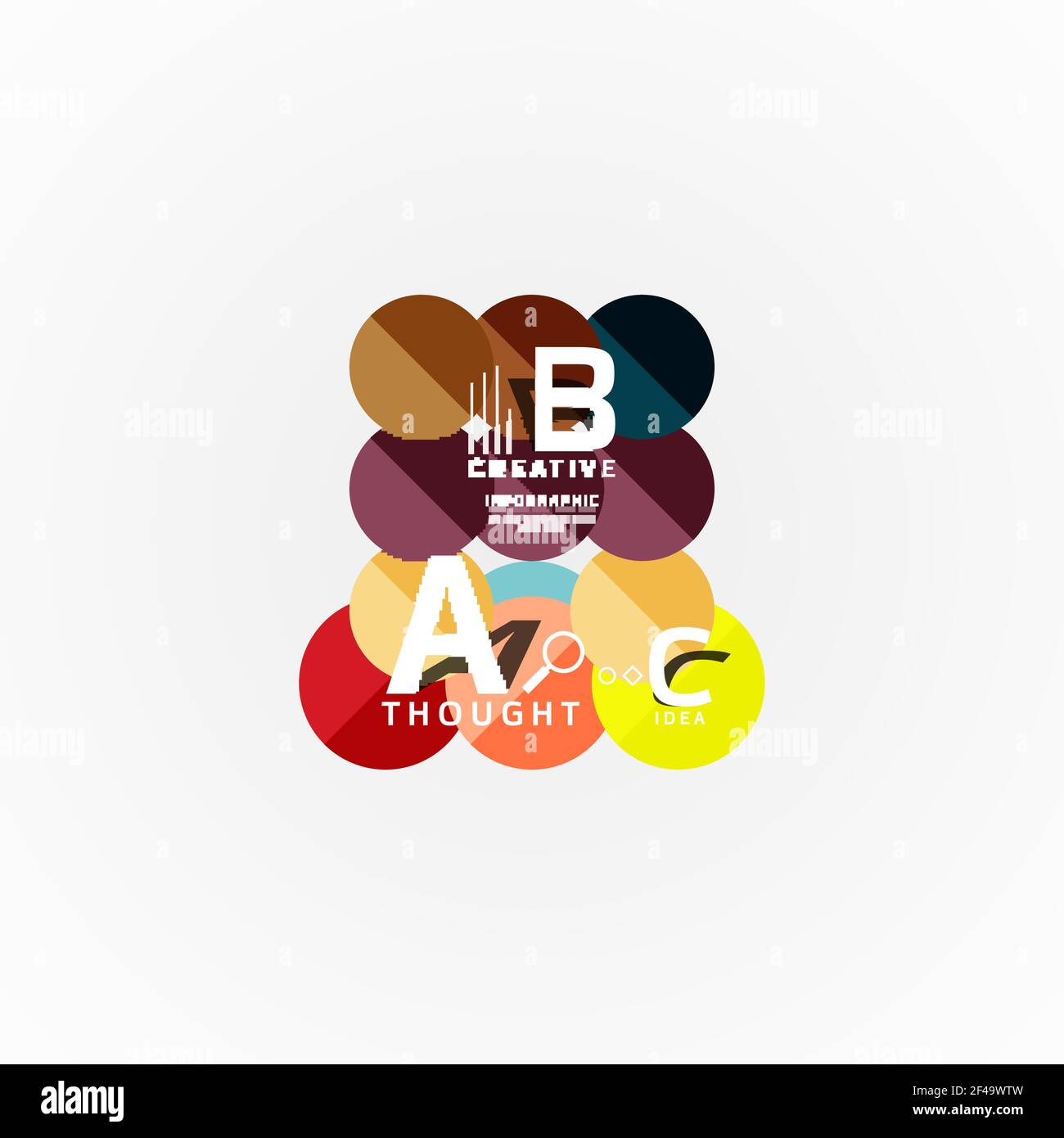 Paper option steps diagram infographic layout. Paper option steps ...