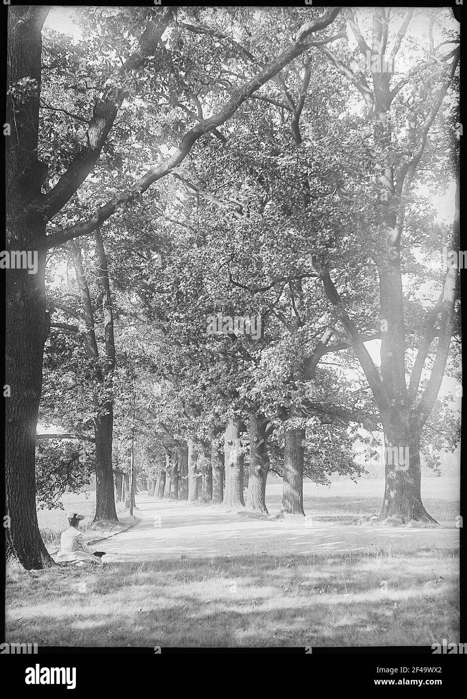 Historical park attractions Black and White Stock Photos & Images - Alamy