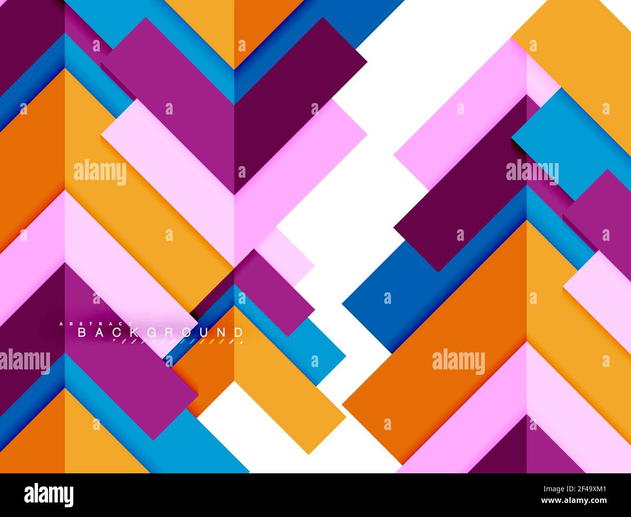 Multicolored abstract geometric shapes, geometry background for web ...