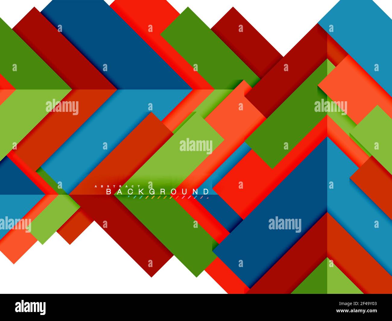 Multicolored abstract geometric shapes, geometry background for web ...