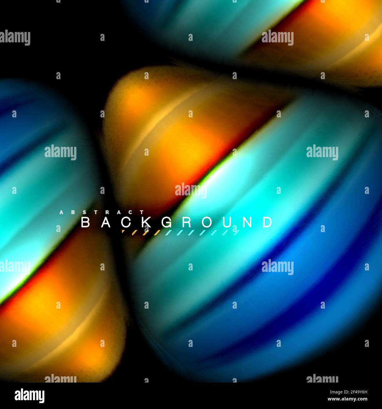 Fluid mixing colors vector wave abstract background design. Colorful ...