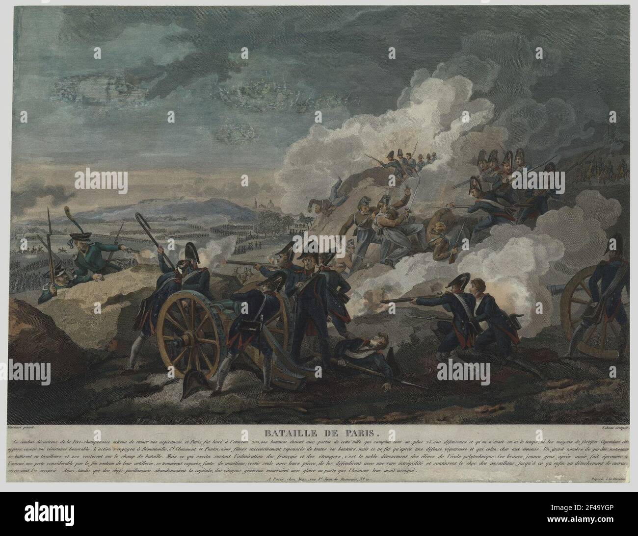 Battle of Paris Stock Photo - Alamy
