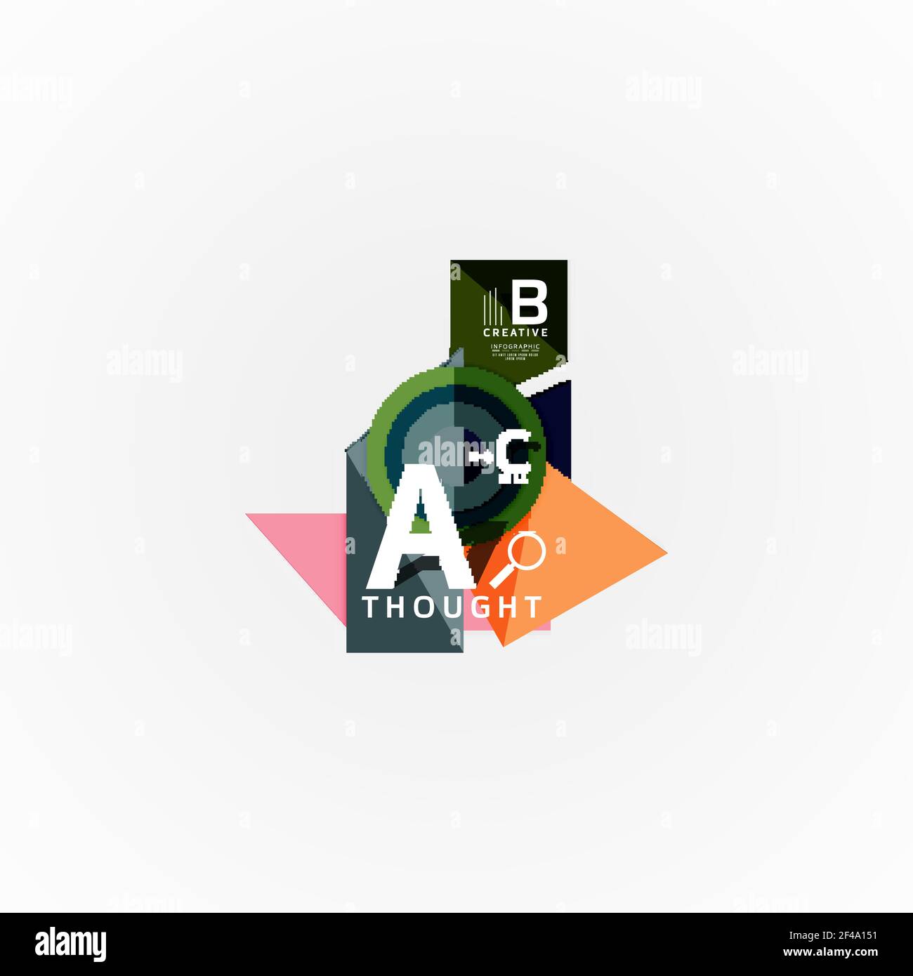 Paper option steps diagram infographic layout. Paper option steps ...