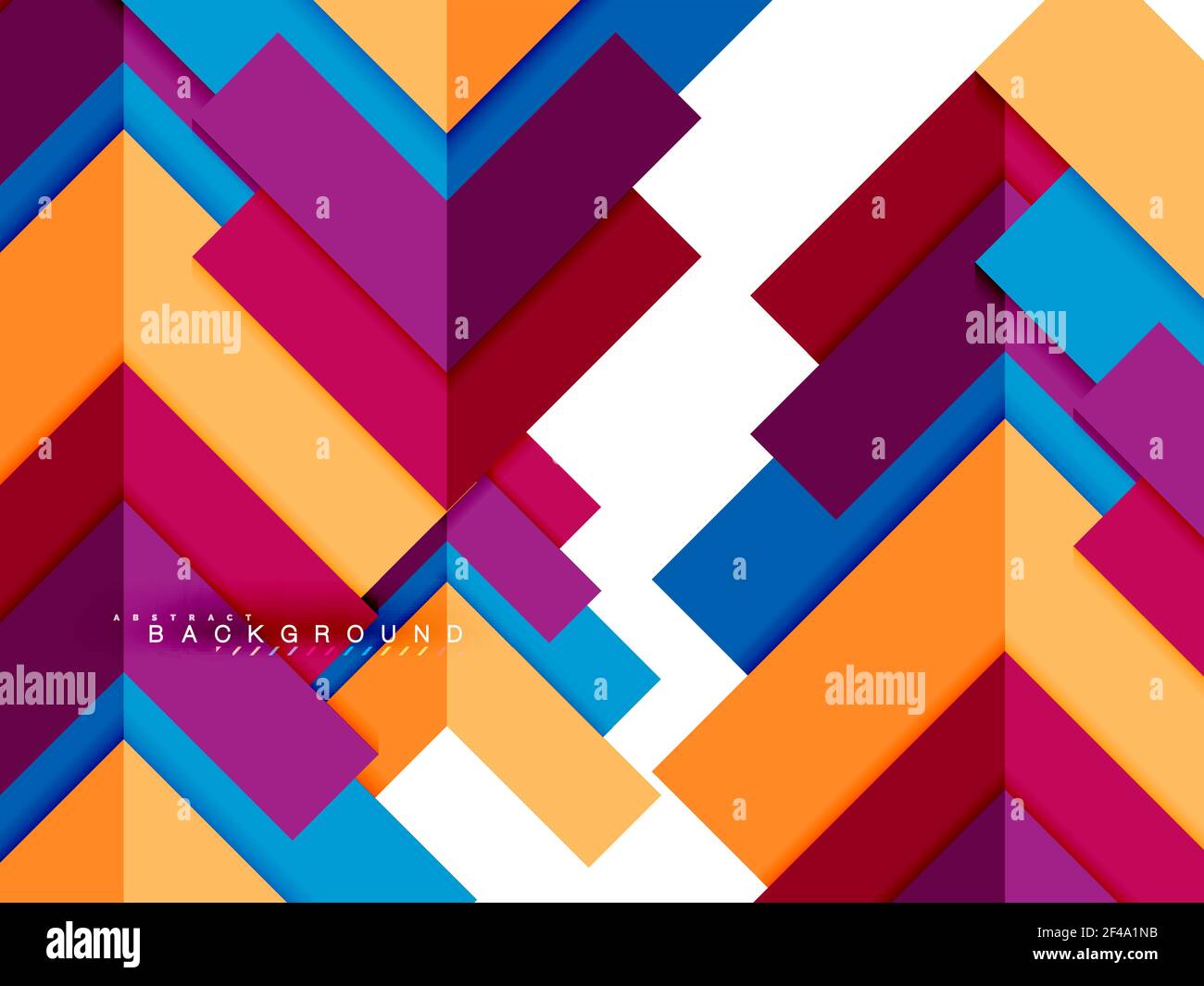 Multicolored abstract geometric shapes, geometry background for web ...
