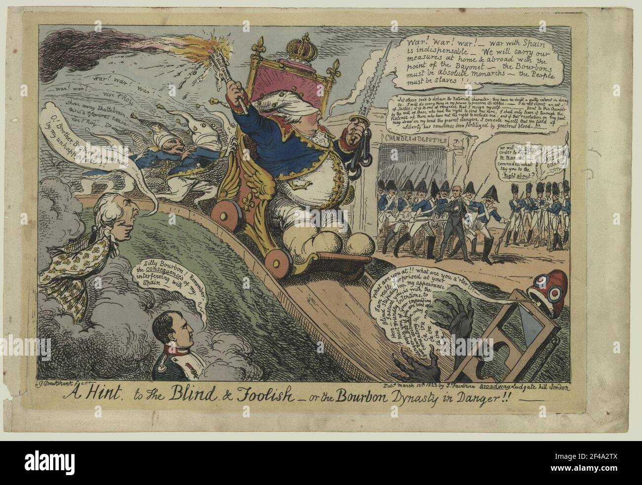 French invasion in Spain Stock Photo - Alamy