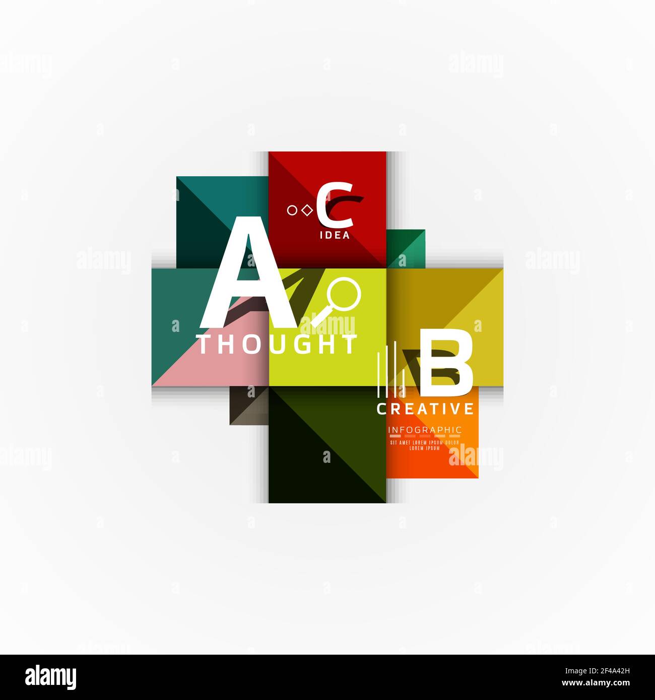 Paper option steps diagram infographic layout. Paper option steps ...