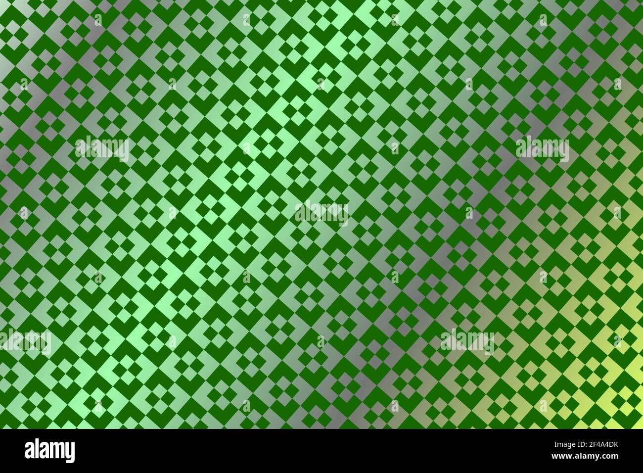 Green pattern of squares - Digital pattern background Stock Photo - Alamy