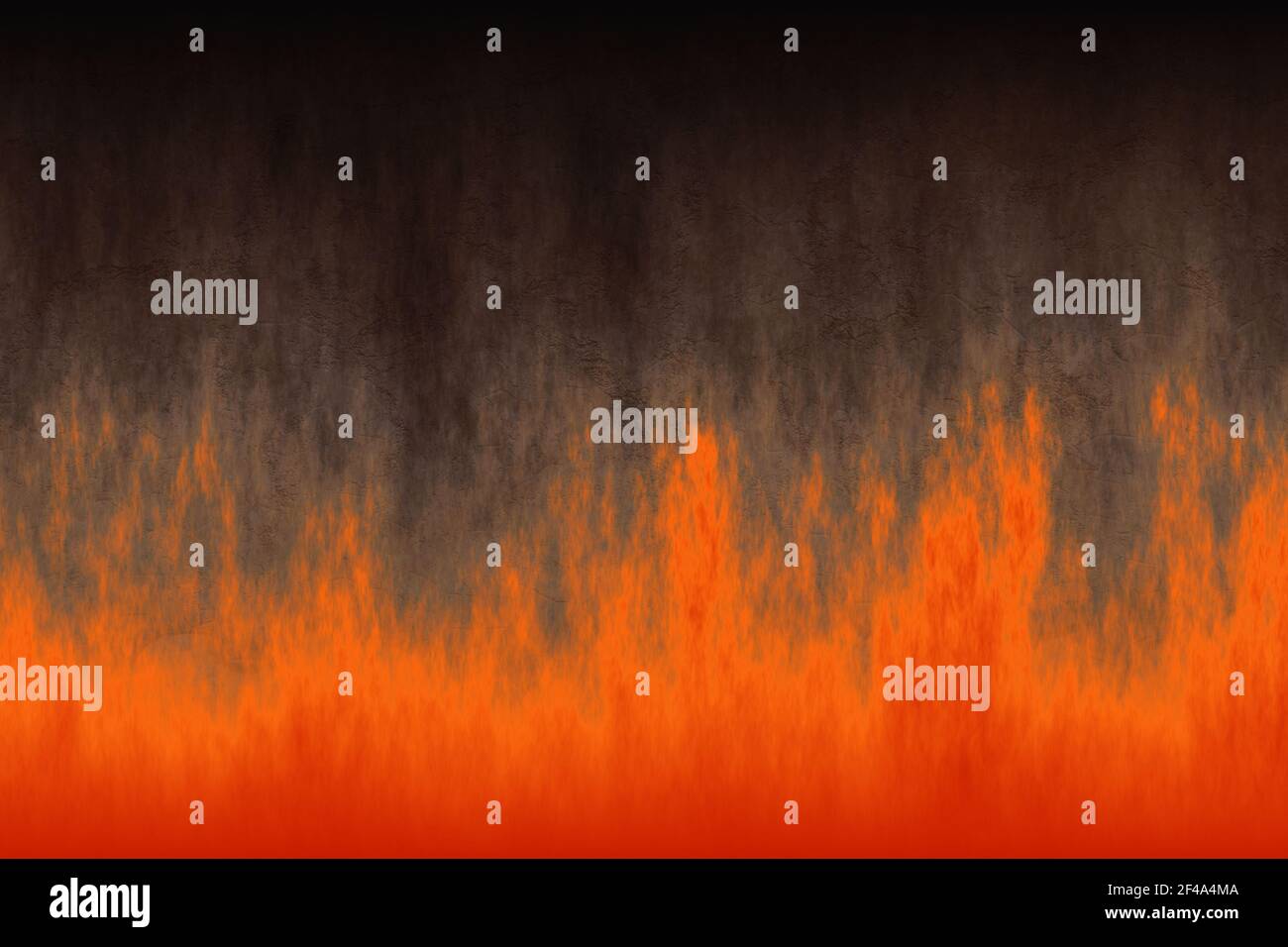 red flame of fire with smoke Stock Photo - Alamy