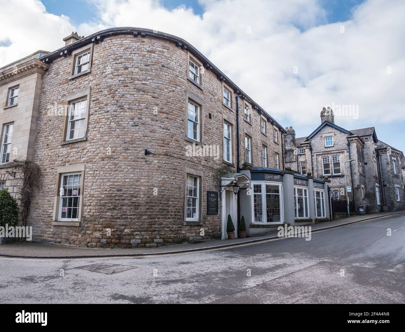 This is the Victorian era south Cumbrian market town of Kirkby Lonsdale ...