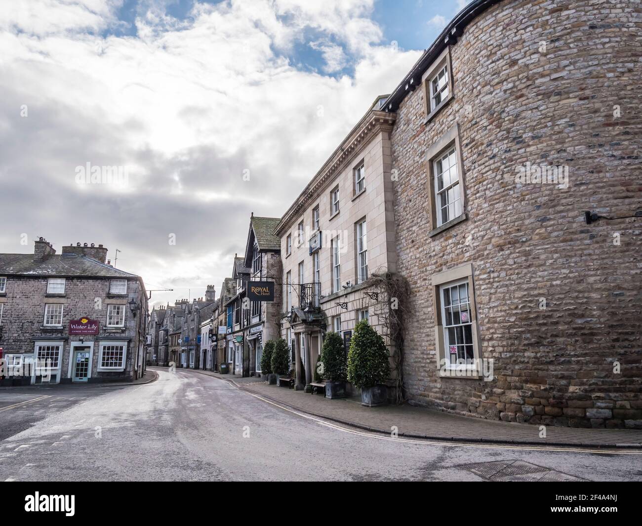 This is the Victorian era south Cumbrian market town of Kirkby Lonsdale ...