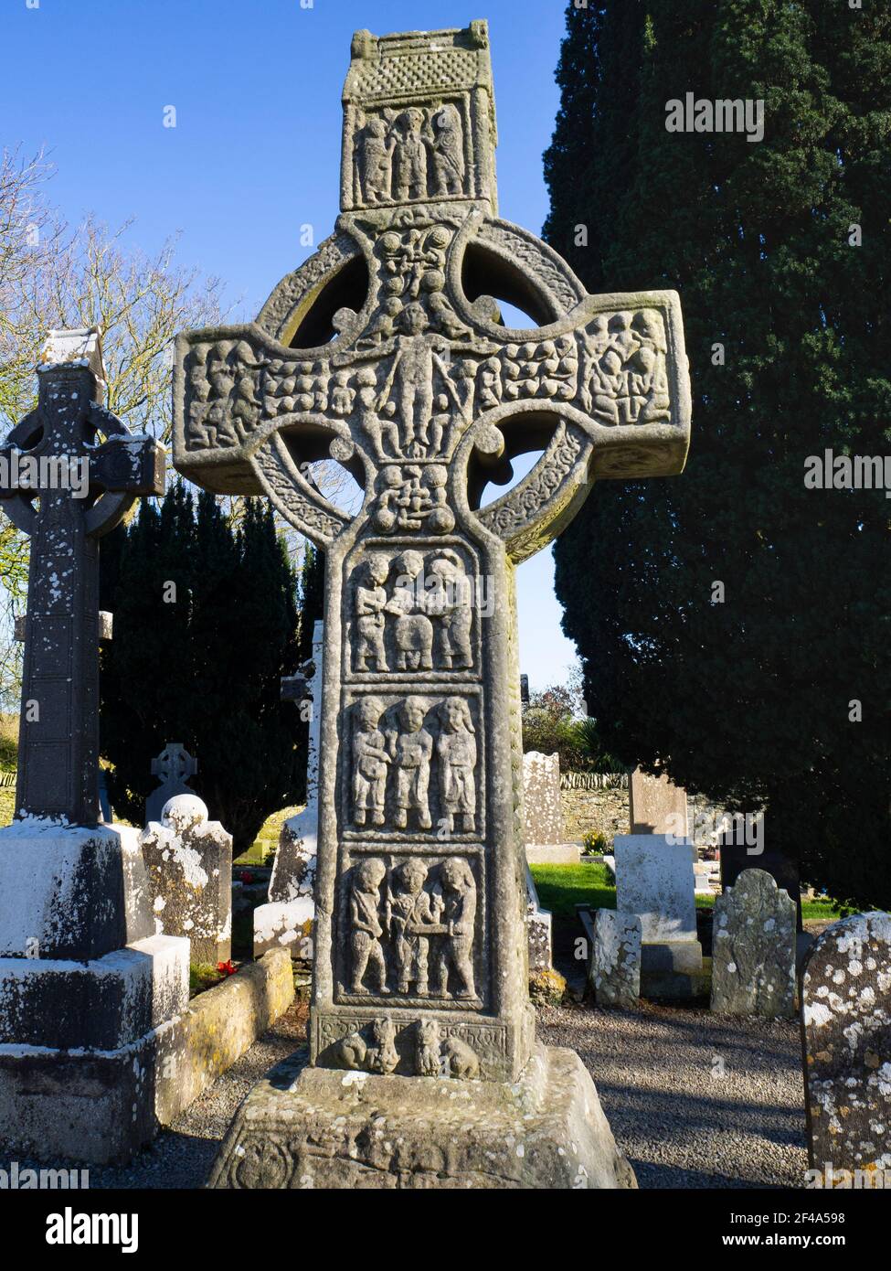 Monasterboice, monastic ruins in County Louth, Ireland Stock Photo - Alamy