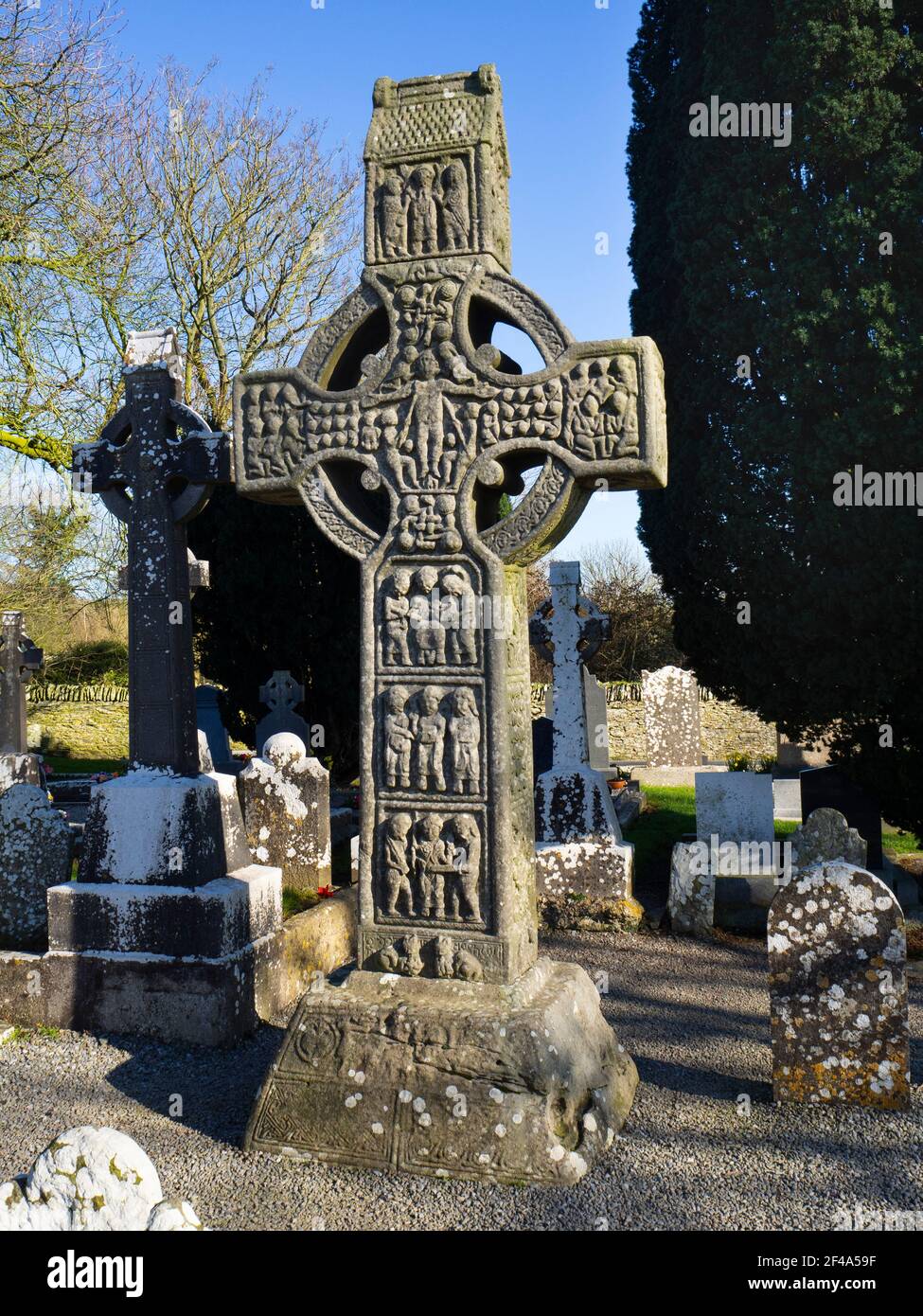Monasterboice, monastic ruins in County Louth, Ireland Stock Photo - Alamy