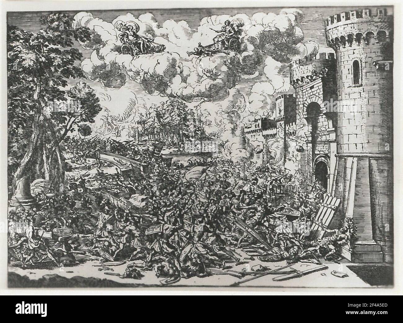 Scene picture Ferdinand Taccas from Melanis "Ercole in Tebe", Florence ...