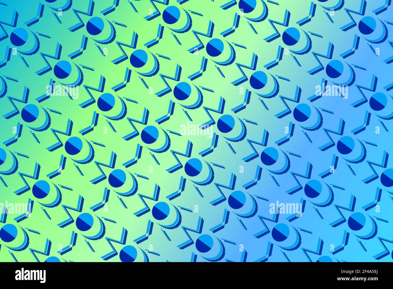 Abstract geometric pattern - Digital pattern background Stock Photo - Alamy