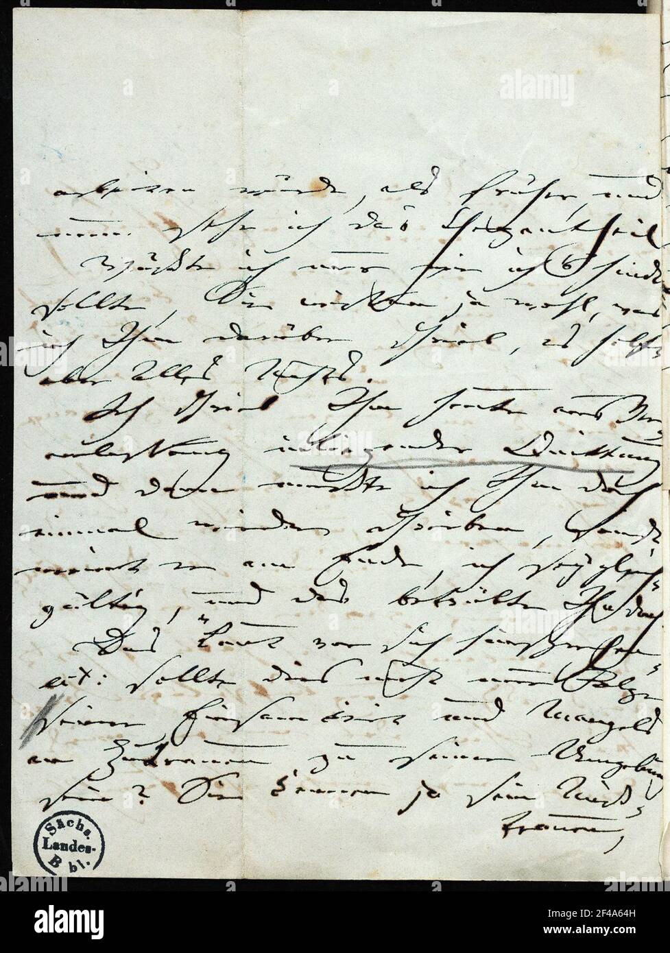 Clara Schumann Letter High Resolution Stock Photography and Images - Alamy