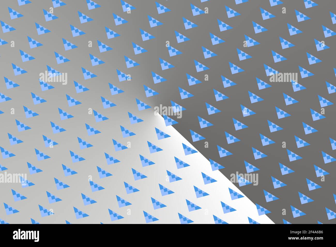 Diamonds locked inside triangles - Digital pattern background Stock ...