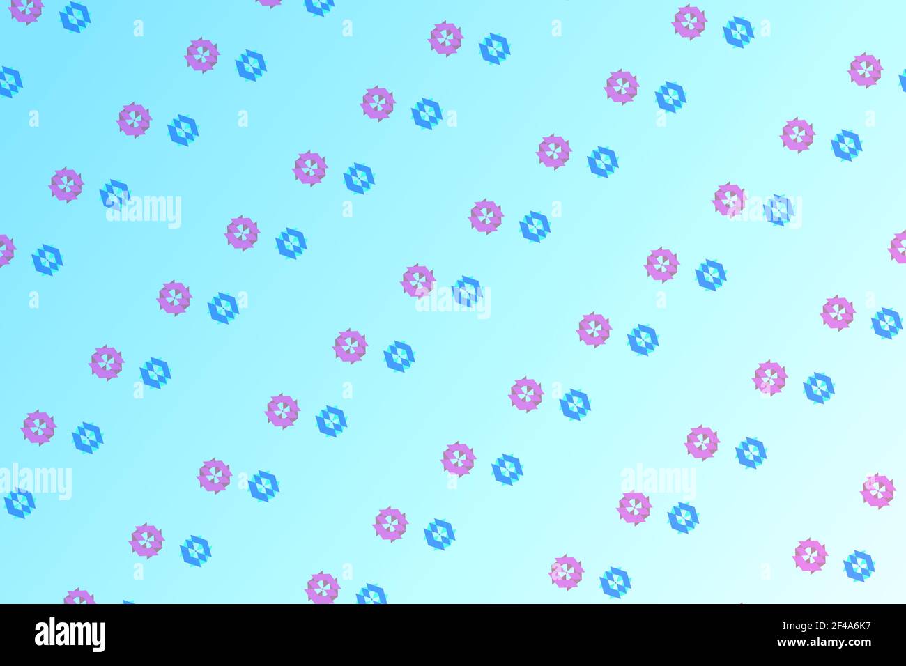 Multiple patterns on repeat mode - Digital pattern background Stock ...